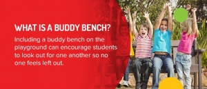 Buddy Benches for Schools and Playgrounds | PlayPower Canada